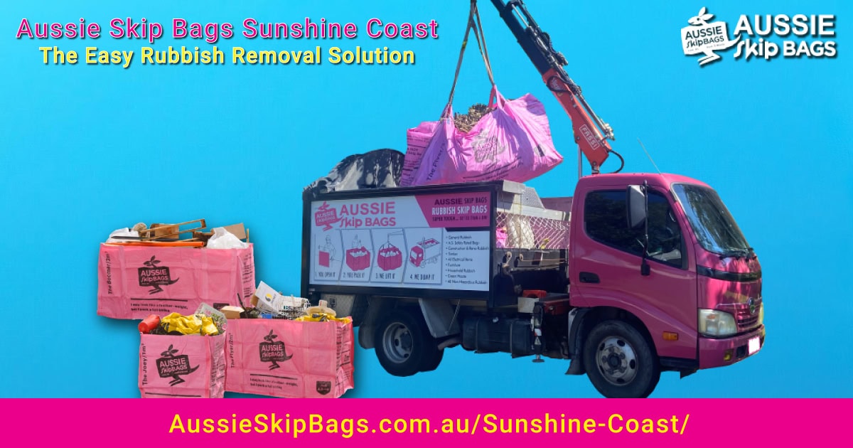 Aussie Skip Bags Sunshine Coast | Easy Rubbish Removal