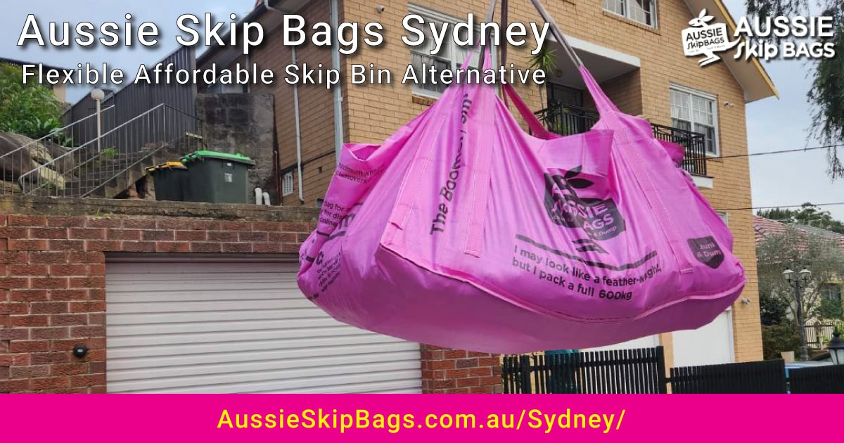 Aussie Skip Bags Sydney | Flexible Waste Removal Solution