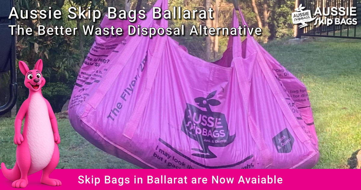 Skip Bags Ballarat | A Flexible Skip Bin Alternative for Cleanups